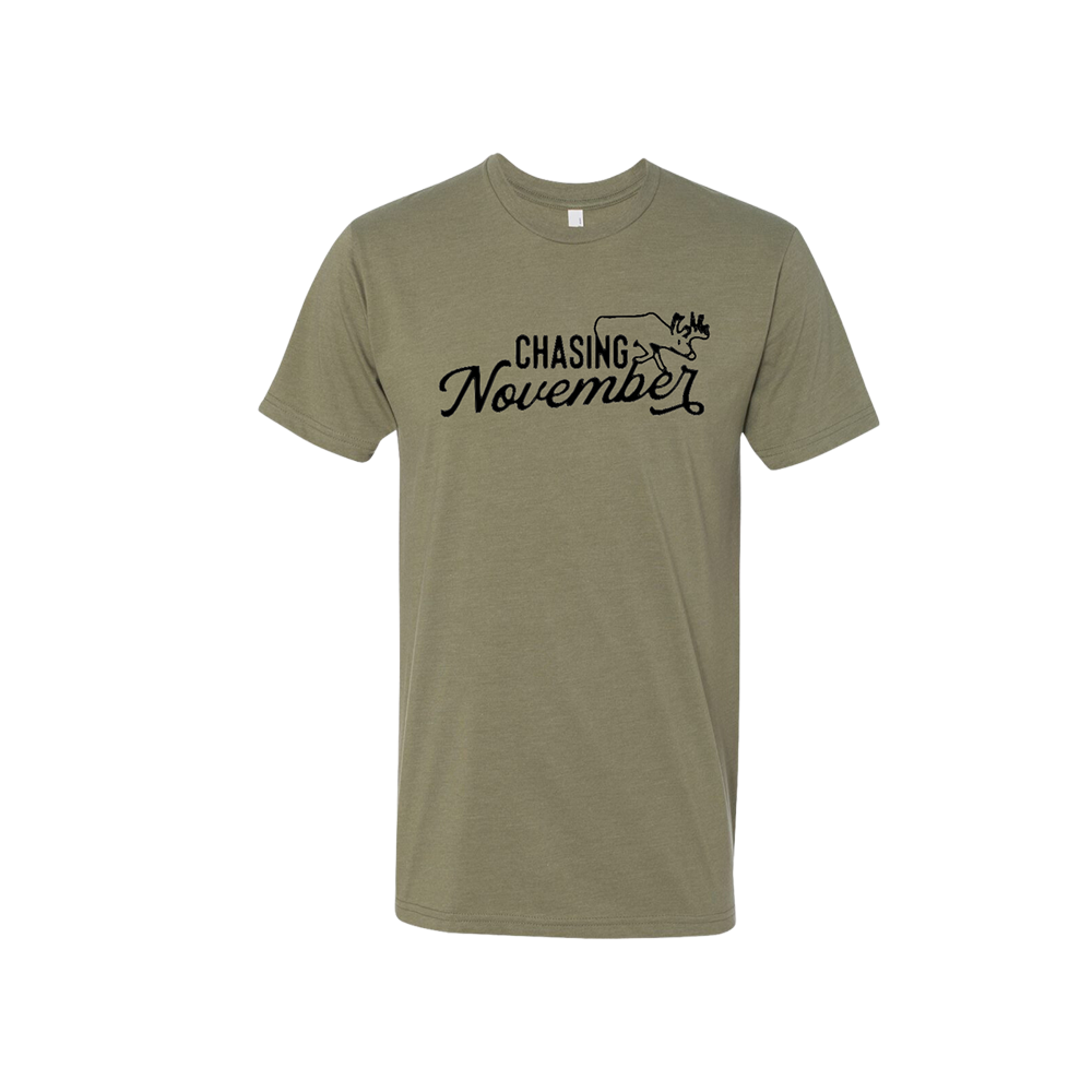 Chasing November Tee – Midwest Whitetail